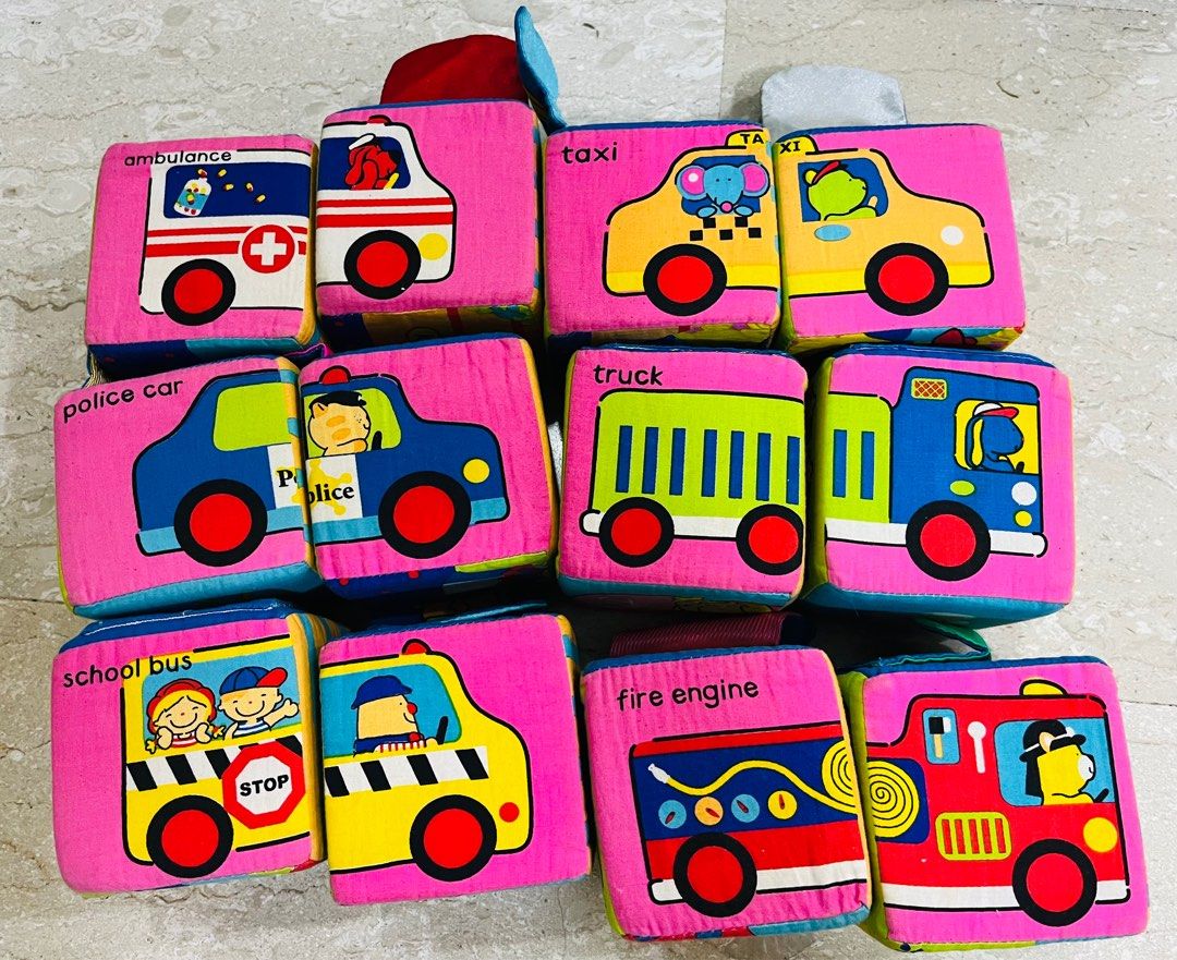 Soft blocks Matching Games/ Counting/ Puzzles, Hobbies & Toys, Toys ...