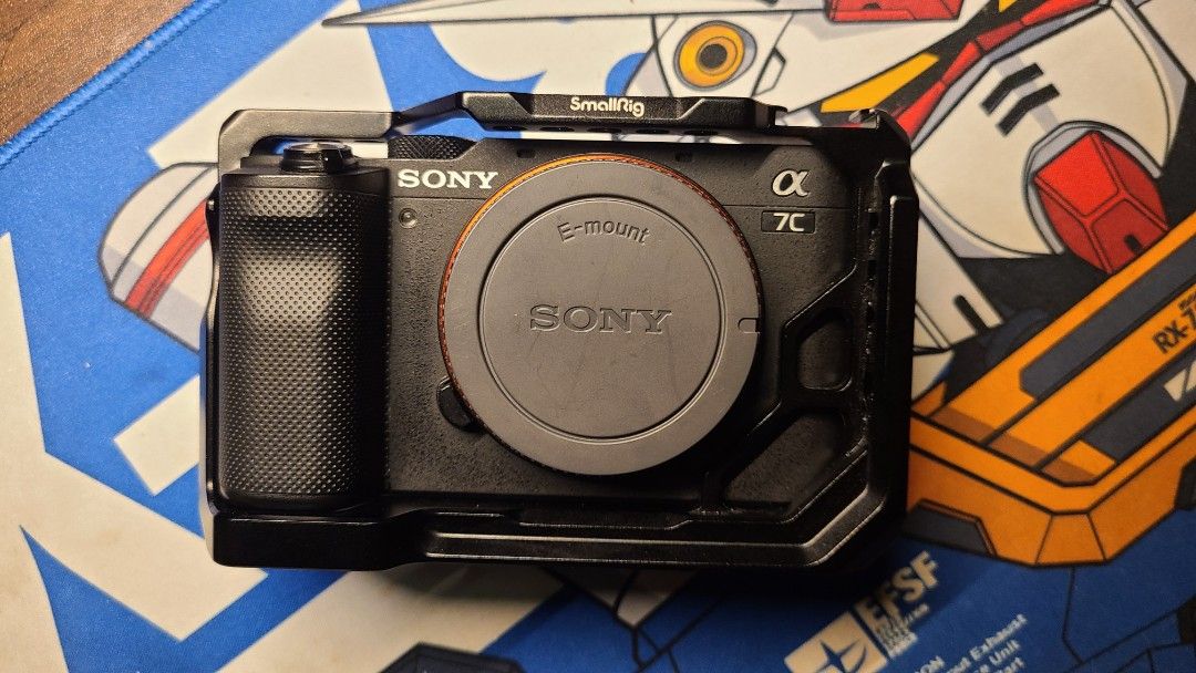 Sony A7C with Smallrig Cage, Photography, Cameras on Carousell