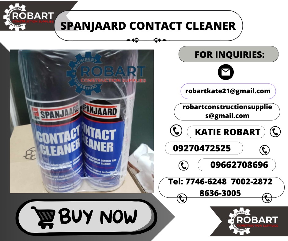 Spanjaard Contact Cleaner, Commercial & Industrial, Construction Tools ...