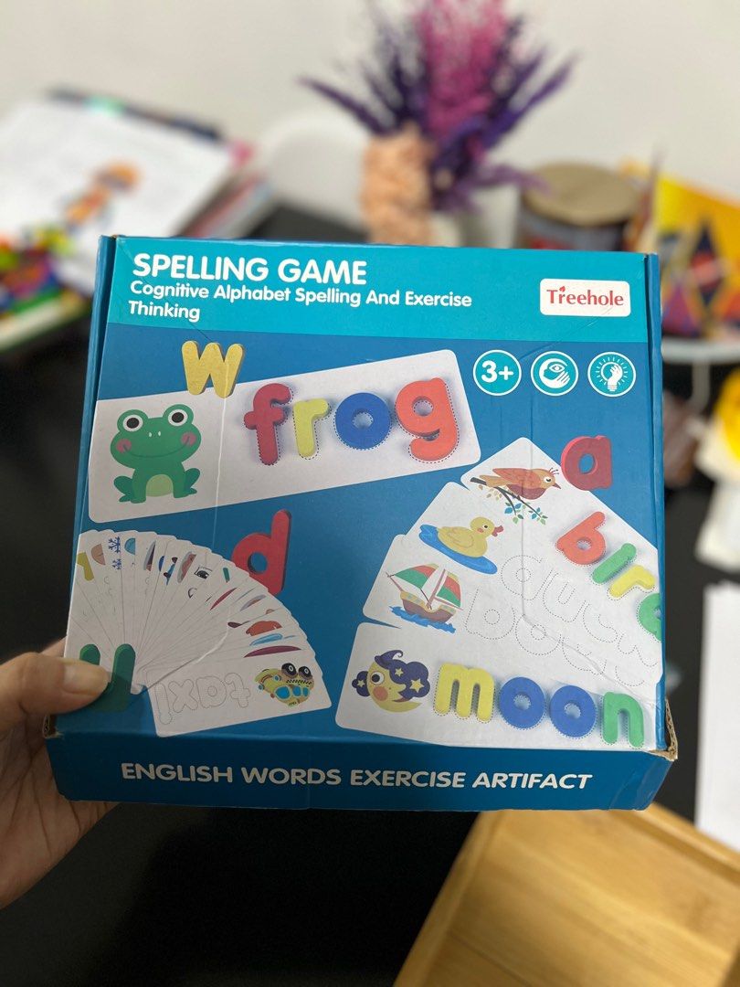 Spelling Game (Treehole), Hobbies & Toys, Toys & Games on Carousell