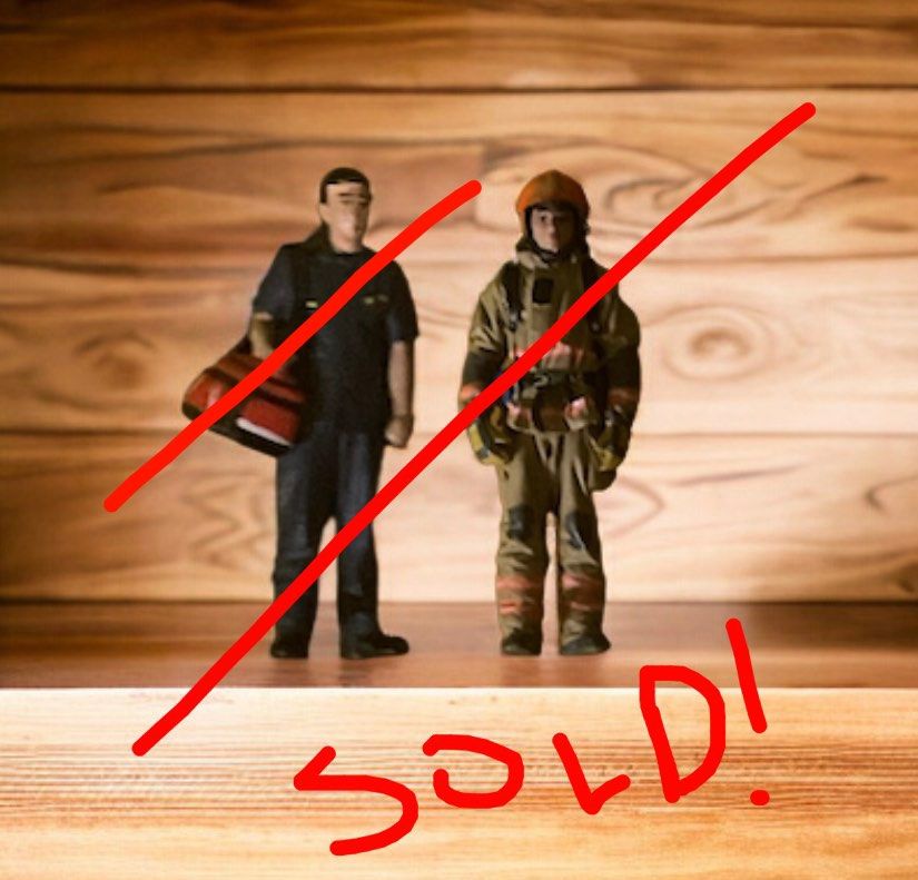 [SPF/SCDF] Emergency Responders Figurines (Policeman, Firefighter ...
