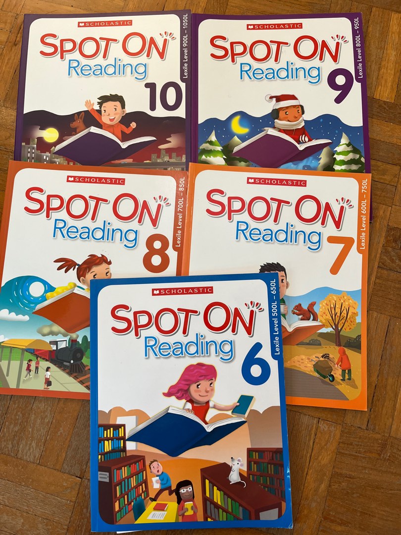 Spot On Reading - Scholastic book 6 - 10, Hobbies & Toys, Books ...
