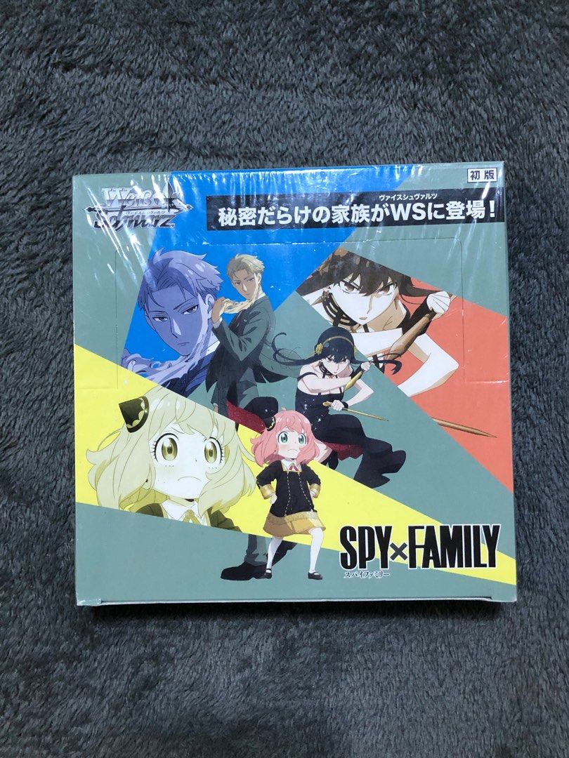 Spy x Family, Weiss Schwars booster box, Hobbies & Toys, Toys & Games on Carousell