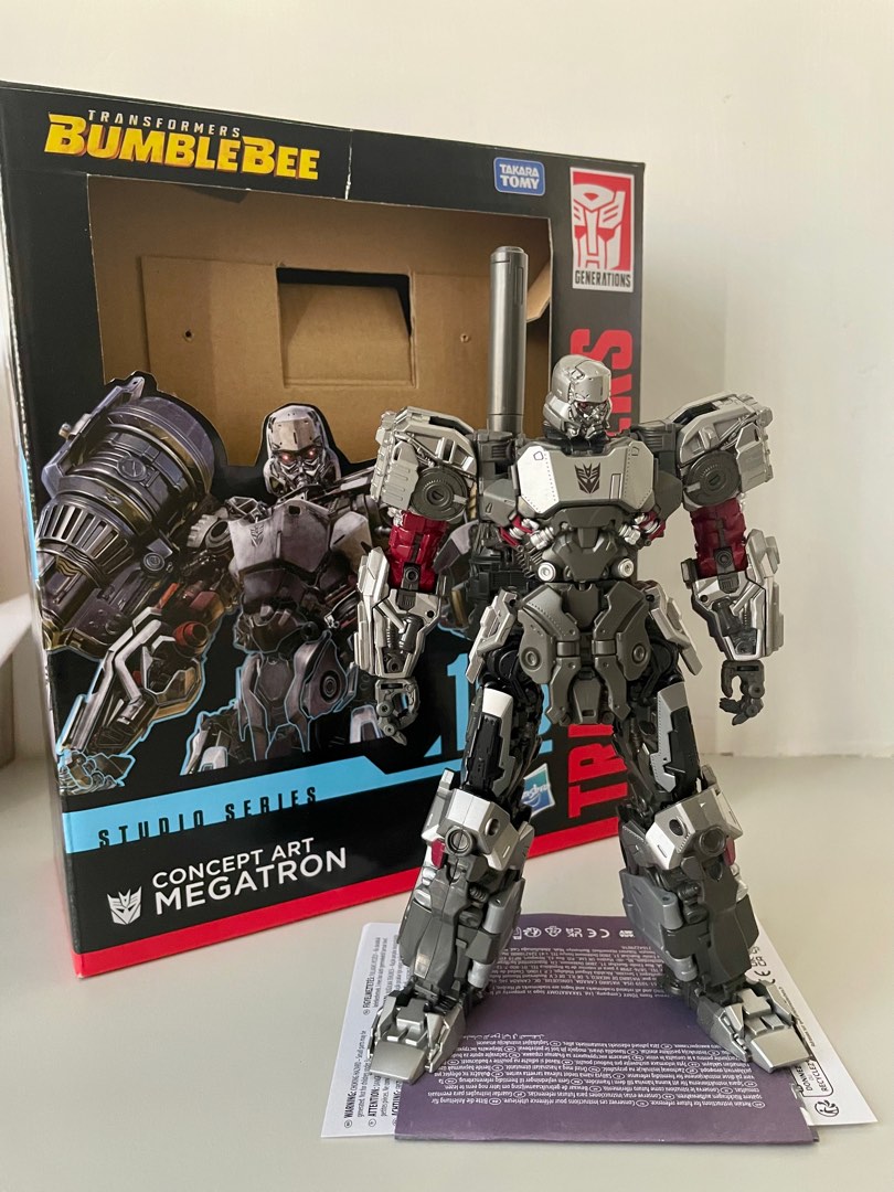 （已開）SS-109 CONCEPT ART MEGATRON 麥加登 TRANSFORMERS STUDIO SERIES ...