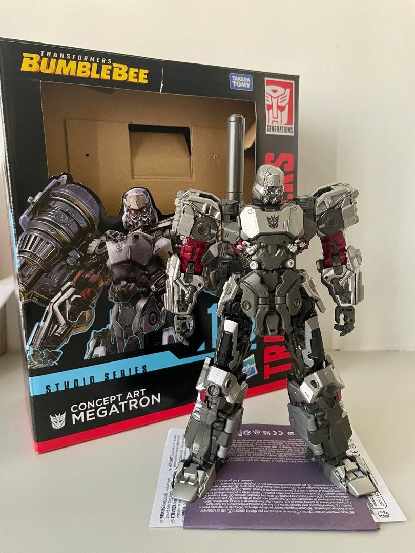 （已開）SS-109 CONCEPT ART MEGATRON 麥加登 TRANSFORMERS STUDIO SERIES ...