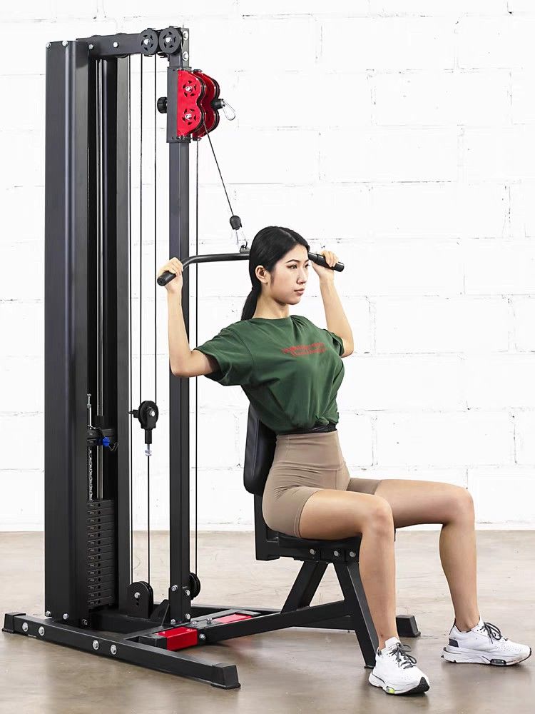 Standing Fly Cable Machine Dual Pulley BN, Sports Equipment, Exercise ...