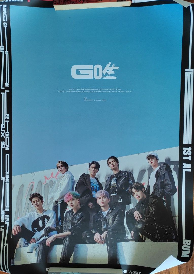 Stray kids skz go live poster, Hobbies & Toys, Collectibles ...