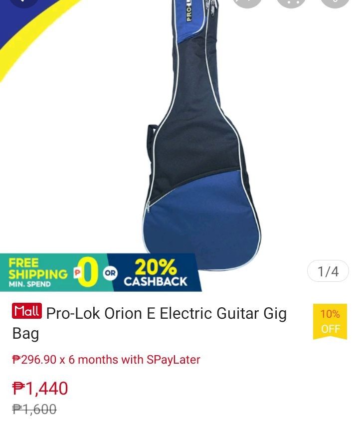 ELECTRIC GUITAR SET Fernando Telecaster + Pro-Lok gig bag + Randall 10w ...