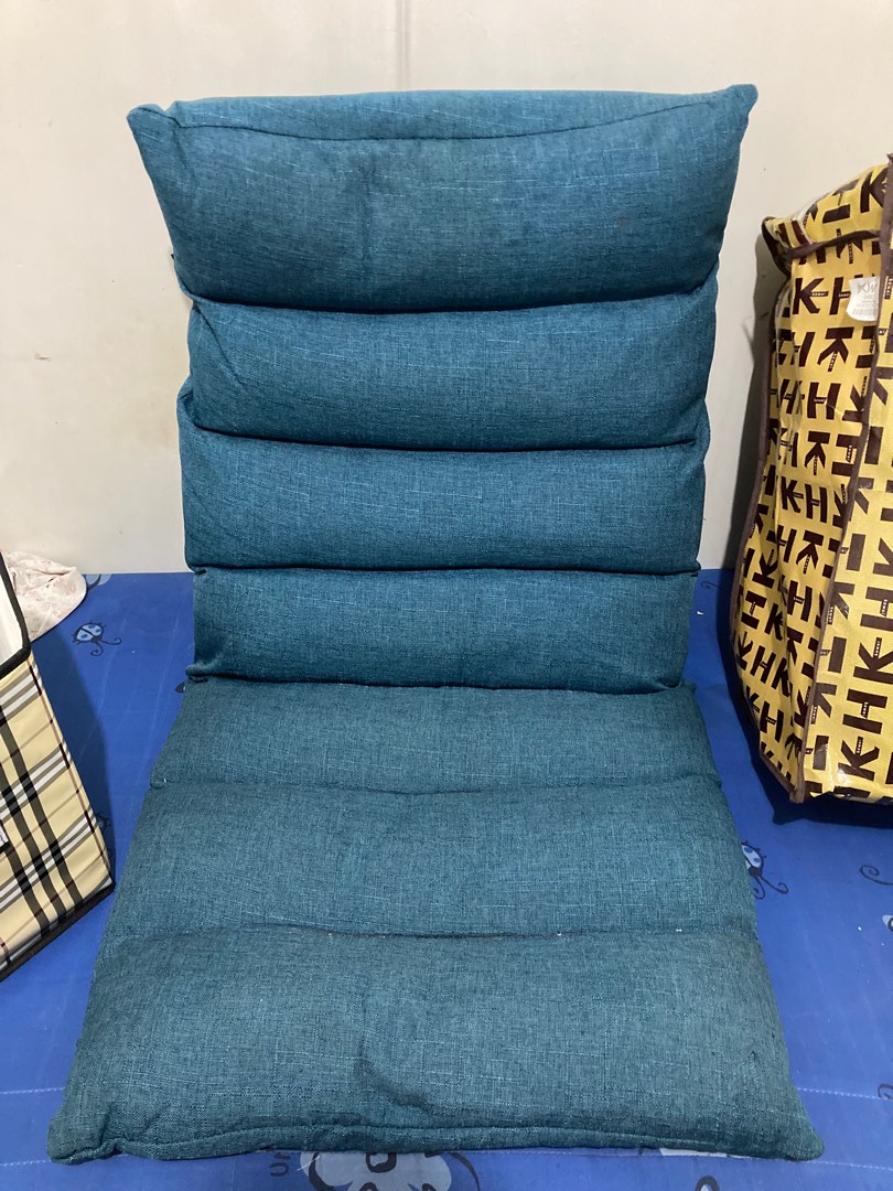 Tatami Chair Blue, Furniture & Home Living, Furniture, Chairs on Carousell