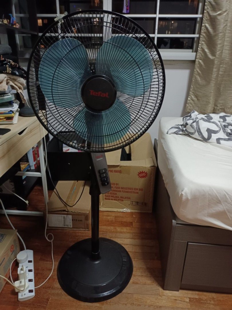 Tefal standing fan, Furniture & Home Living, Lighting & Fans, Fans on ...