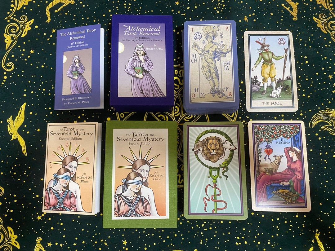 The Alchemical Tarot deck / Tarot of Sevenfold Mystery, Hobbies & Toys ...