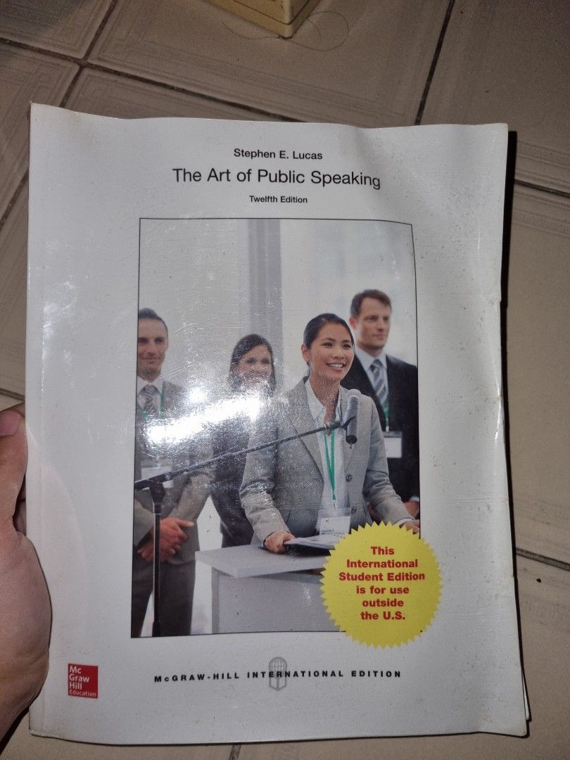 The Art of Public Speaking 12th Edition, Hobbies & Toys, Books ...