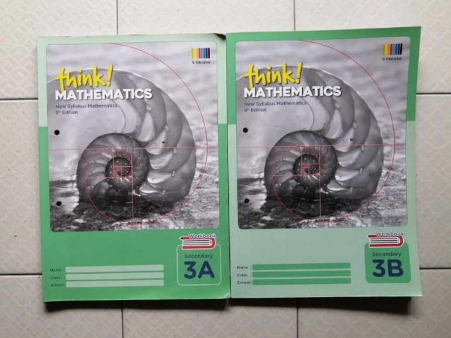 think mathematics 3a 3b activity book, Hobbies & Toys, Books ...