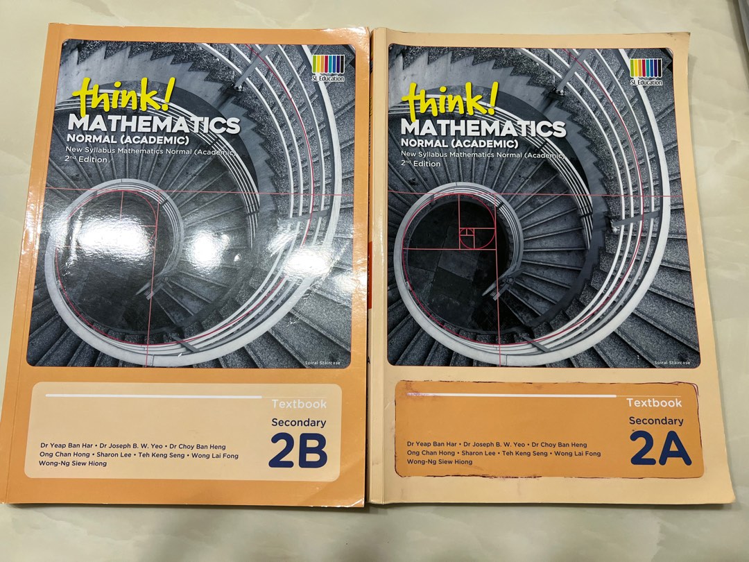 Think! Mathematics normal academic textbook 2A 2nd edition, Hobbies ...