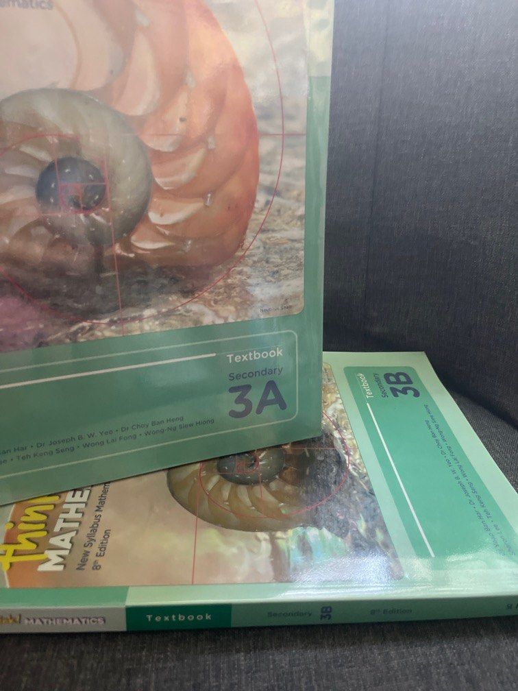 Think mathematics textbook 3A/3B, Hobbies & Toys, Books & Magazines ...