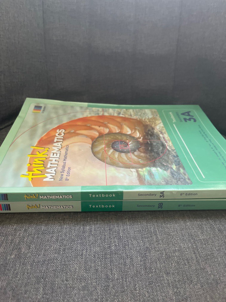 Think mathematics textbook 3A/3B, Hobbies & Toys, Books & Magazines ...