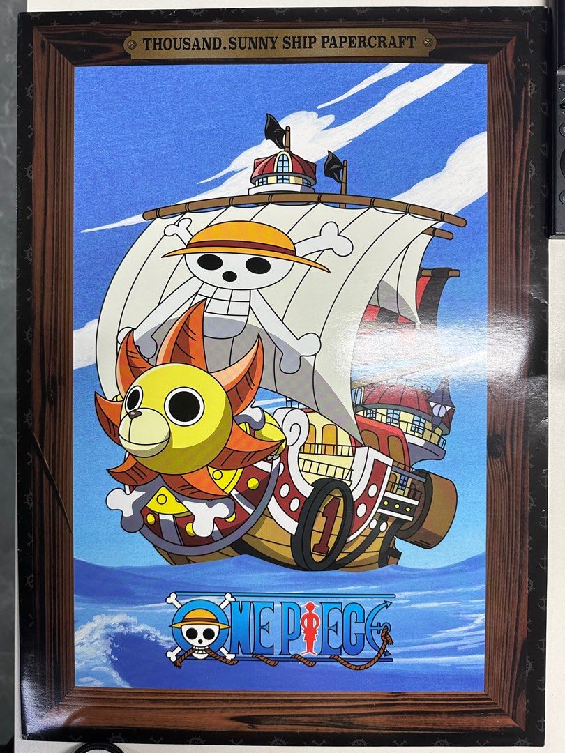 Thousand Sunny Ship One Piece Paper-craft Mcdonald, Hobbies & Toys ...