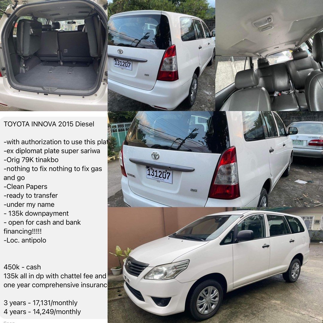 Toyota innova innova Manual, Cars for Sale, Used Cars on Carousell