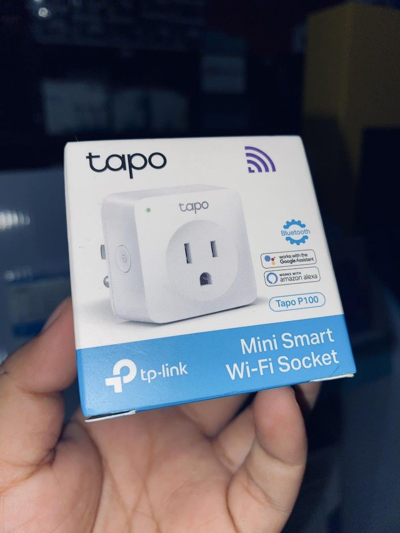 TP-Link Tapo P100 Mini Smart Wi-Fi Socket | WiFi Socket | Smart Plug ...