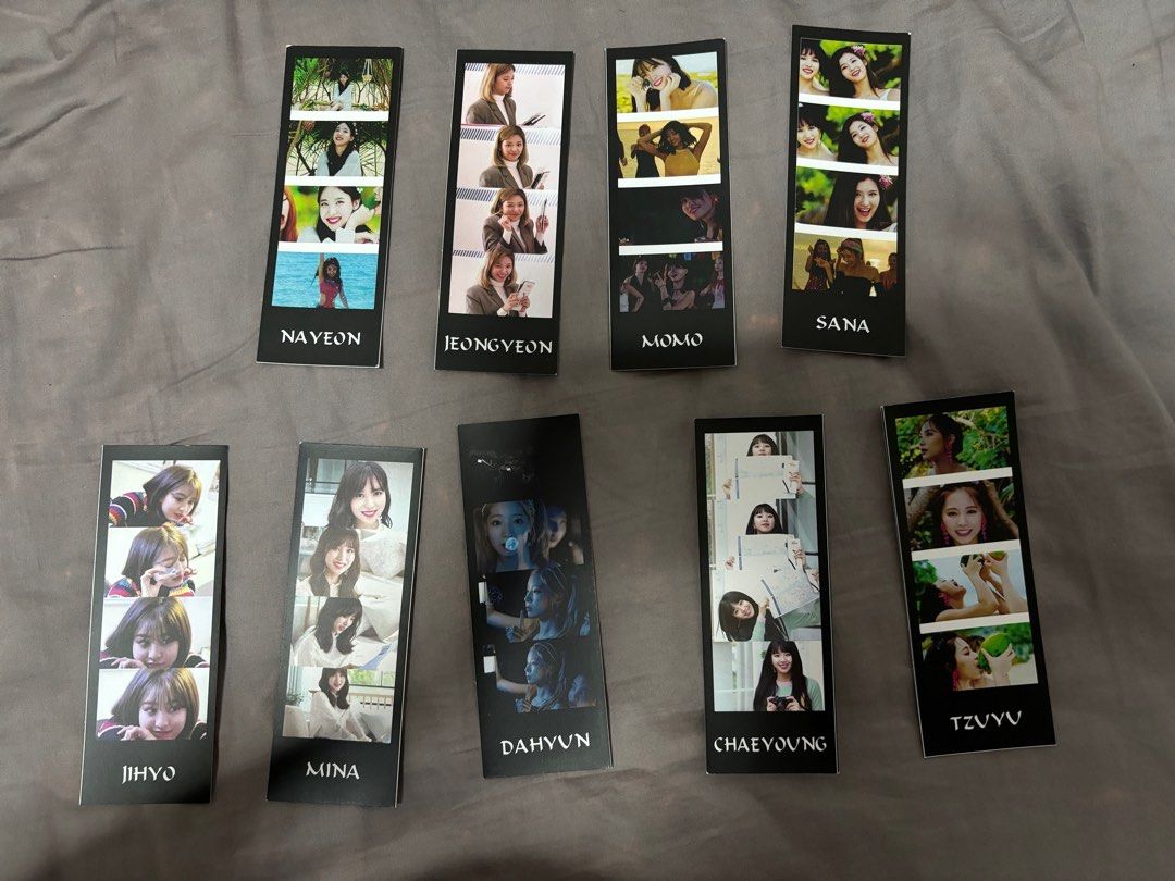 twice bookmarks, Hobbies & Toys, Memorabilia & Collectibles, K-Wave on ...