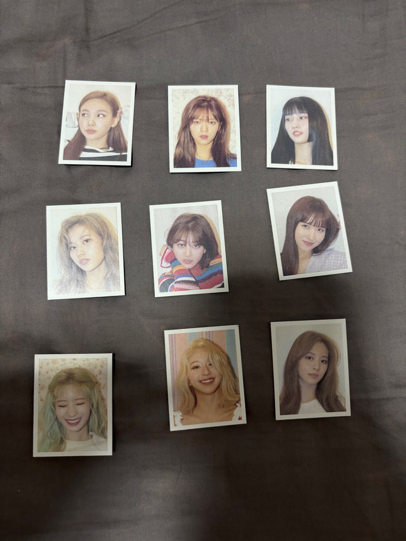 twice id photocards, Hobbies & Toys, Memorabilia & Collectibles, K-Wave ...