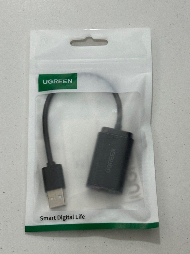 Ugreen External Sound Adapter, Computers & Tech, Parts & Accessories ...