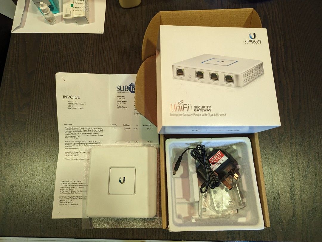 UniFi Security Gateway USG, Computers & Tech, Parts & Accessories ...