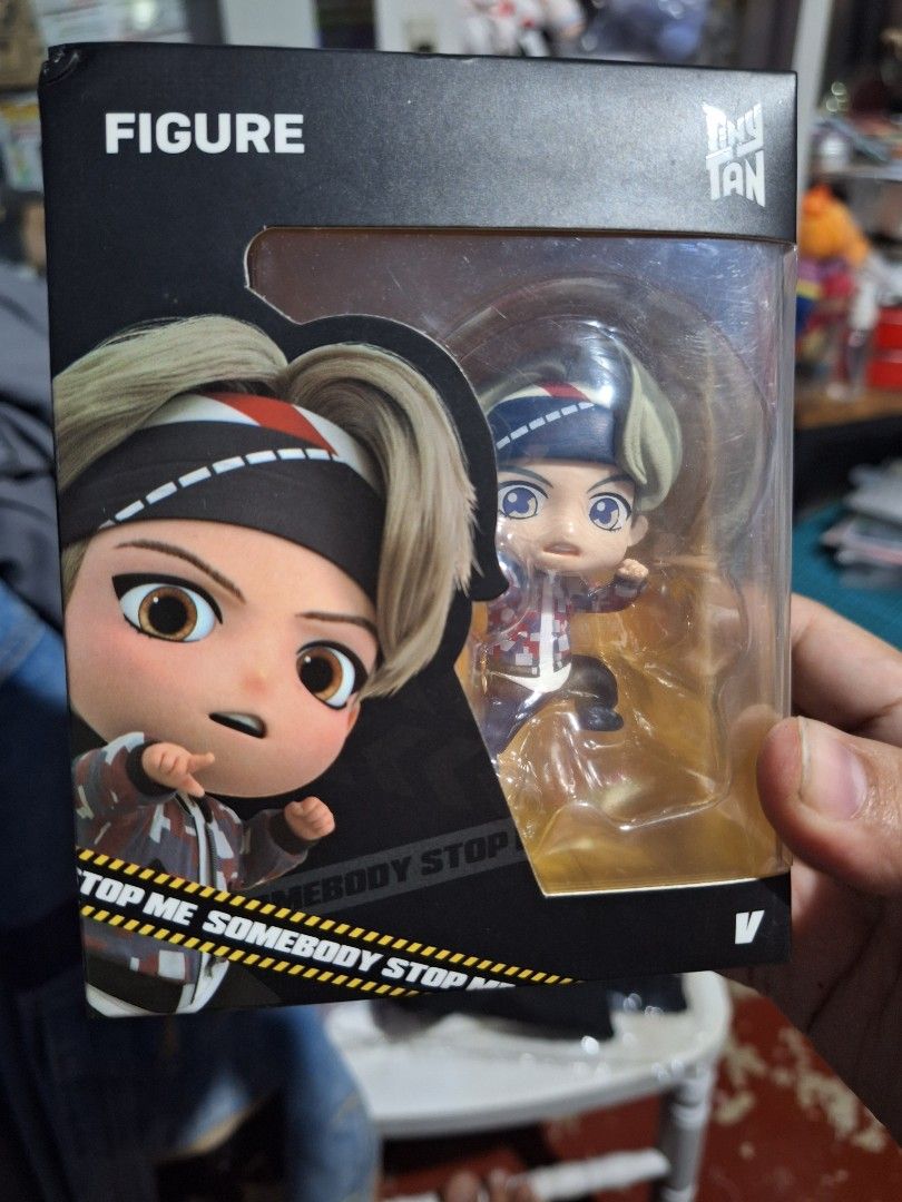 V Tiny Tan Mic Drop Figure, Hobbies & Toys, Toys & Games on Carousell