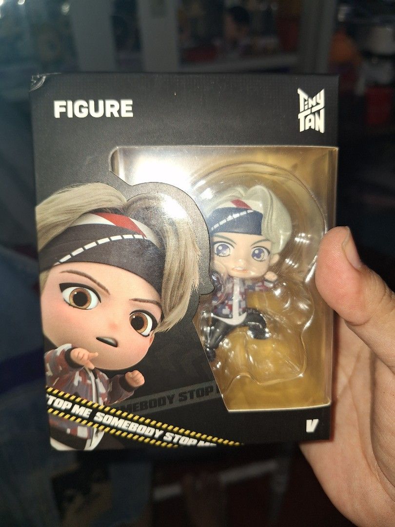 V Tiny Tan Mic Drop Figure, Hobbies & Toys, Toys & Games on Carousell