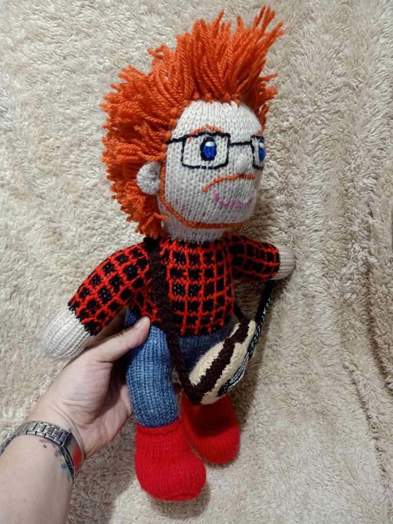 VERY BEAUTIFUL BIG SIZE CROCHET / KNITTED POP / ROCKSTAR ED SHEERAN ...