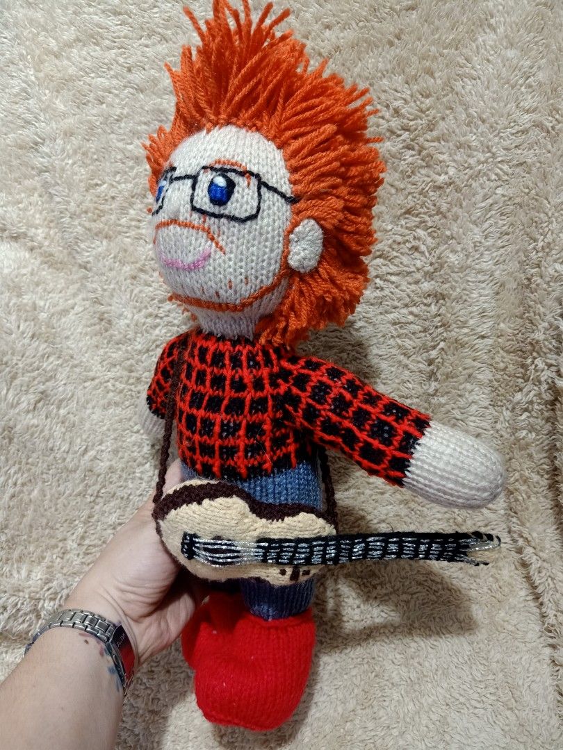 VERY BEAUTIFUL BIG SIZE CROCHET / KNITTED POP / ROCKSTAR ED SHEERAN ...