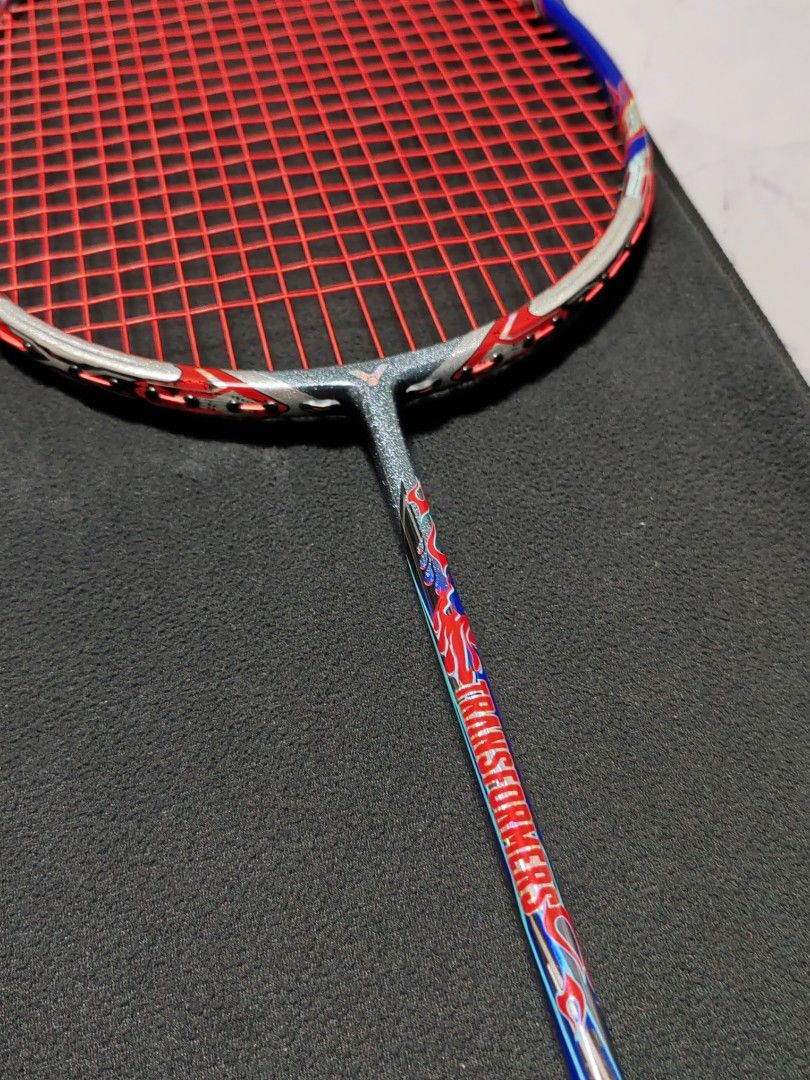 Victor Thruster K TF4 Transformer Optimus Prime Badminton Racket with ...