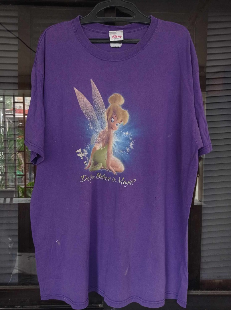 VINTAGE DISNEY SOLO TINKERBELL, Men's Fashion, Tops & Sets, Tshirts ...