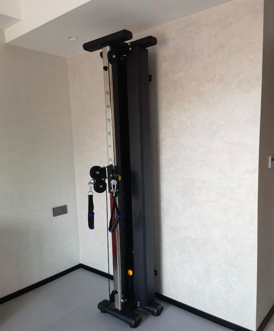Wall Mount Fly Cable Machine 70kg 100kg 120kg BN, Sports Equipment ...