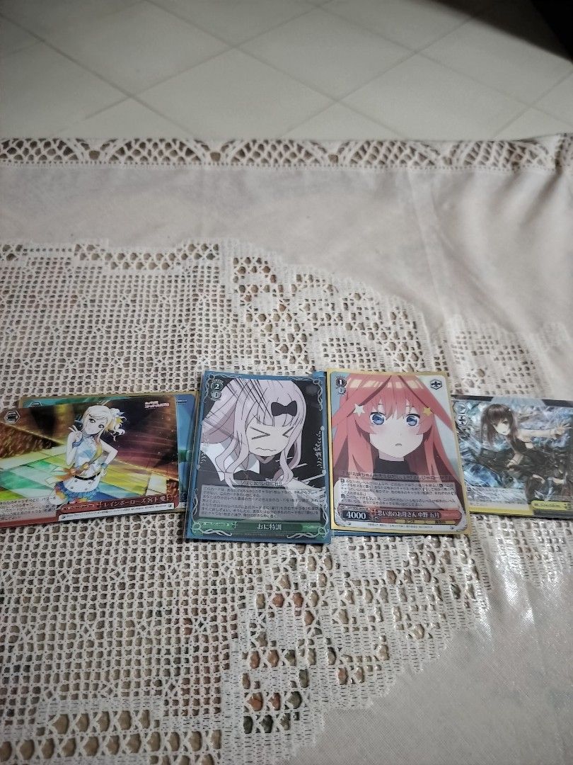 Weiss Schwartz SR and RRR (WS) cards, Hobbies & Toys, Toys & Games on ...