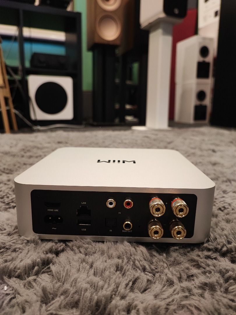 WiiM Amp: Multiroom Streaming Amplifier with AirPlay 2, Chromecast ...