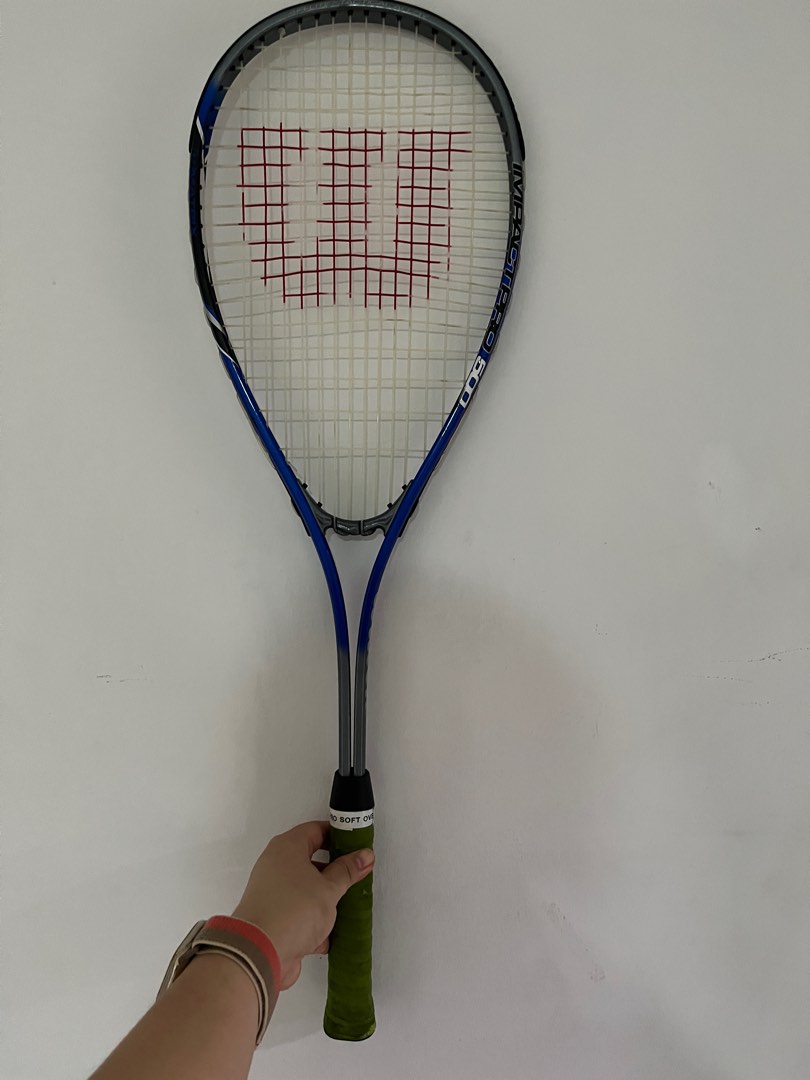 Wilson squash racket, Sports Equipment, Sports & Games, Racket & Ball ...