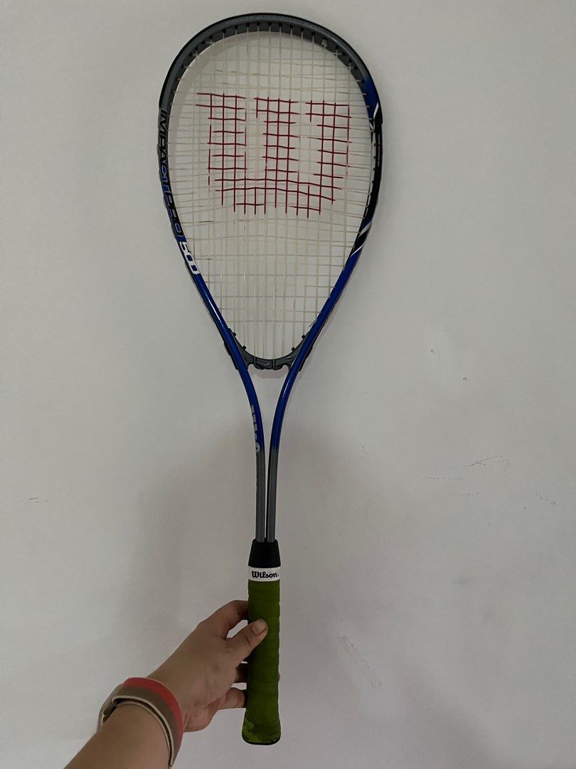 Wilson squash racket, Sports Equipment, Sports & Games, Racket & Ball ...