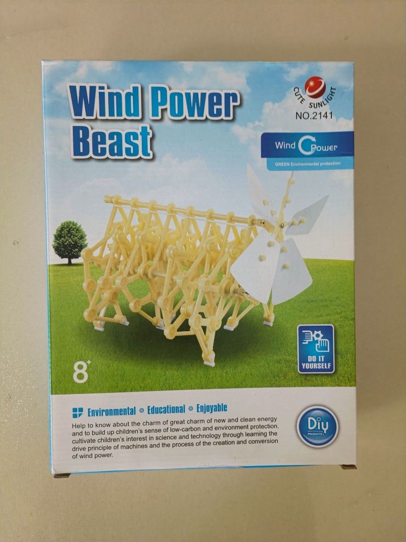Wind power beast, Hobbies & Toys, Toys & Games on Carousell