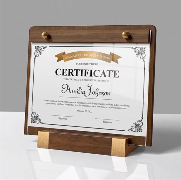 Woody Table Menu Stand | Wooden Restaurant Order Slip Board | Vintage ...