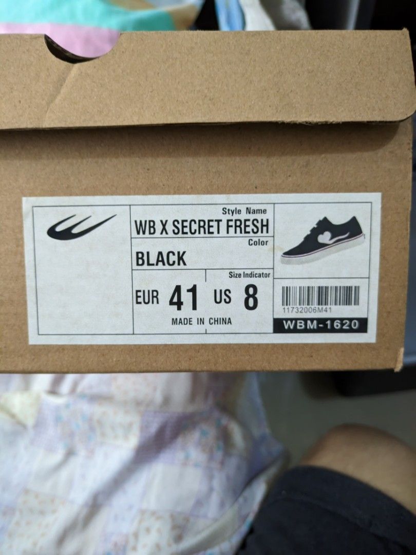 World Balance x Secret Fresh (Black) Limited Edition, Men's Fashion ...