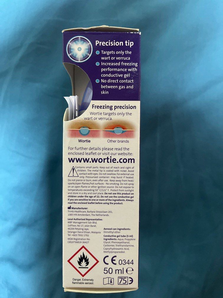 Wortie Advanced Wart & Verruca remover, Beauty & Personal Care, Foot ...