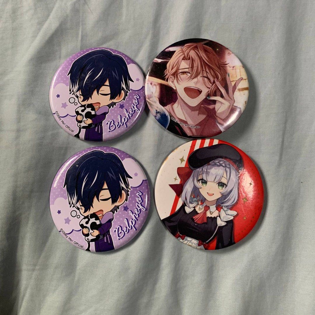 WTS LFB obey me genshin badges, Hobbies & Toys, Memorabilia ...