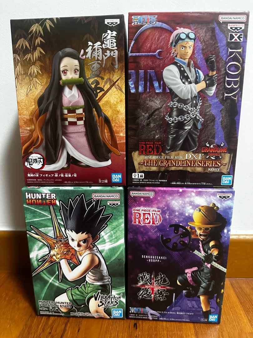 WTS One Piece Film Red Koby, Usopp / Hunter X Hunter Vibration Stars ...