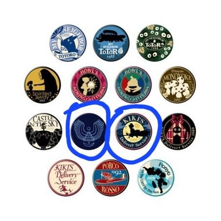 wtt official studio ghibli can pin badge blind bag, Hobbies & Toys ...