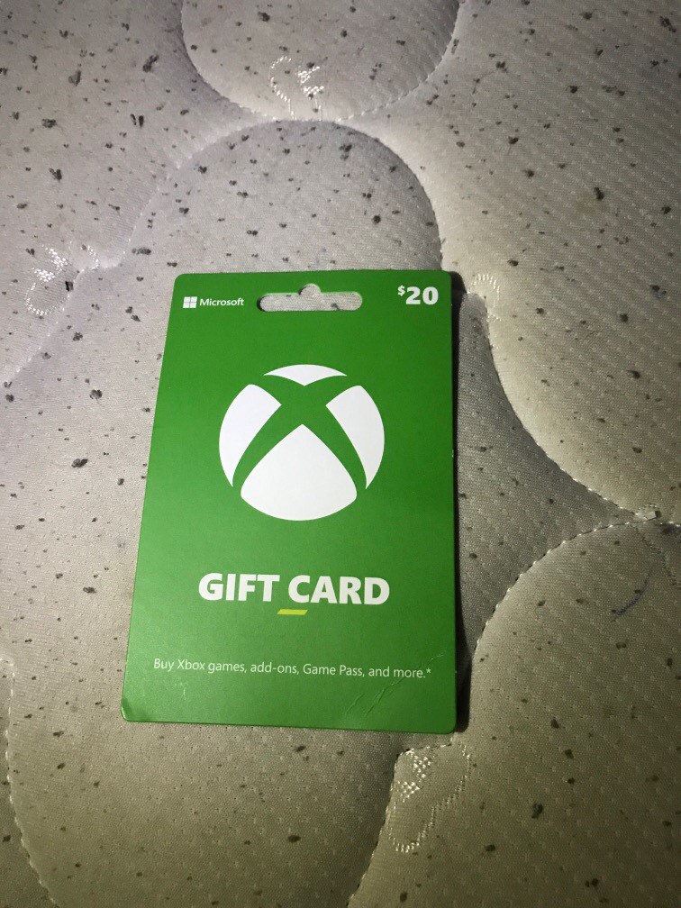 Xbox GiftCard $20, Tickets & Vouchers, Store Credits on Carousell