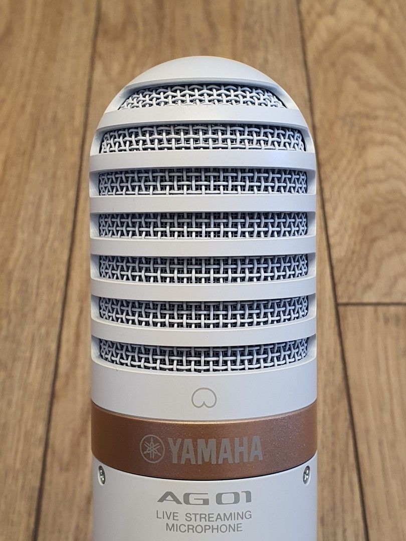 YAMAHA AG01 Streaming Loopback Audio USB Microphone, Audio, Microphones on Carousell