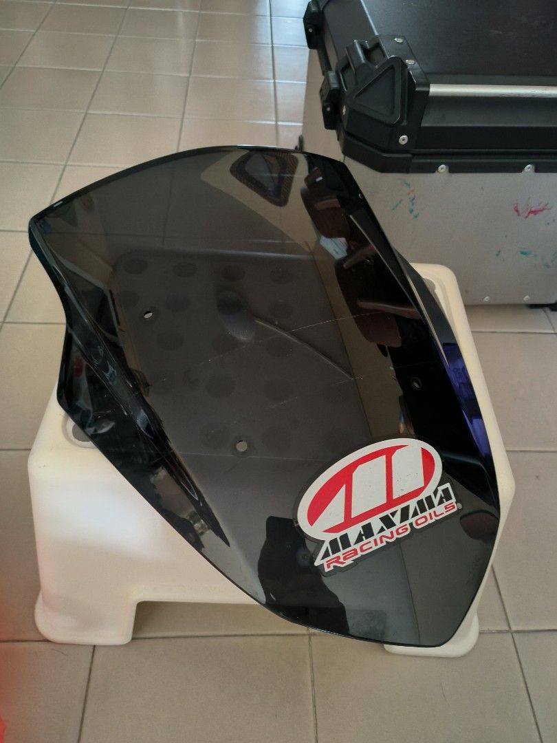 Yamaha Nmax V1 Windshield, Motorcycles, Motorcycle Accessories on Carousell