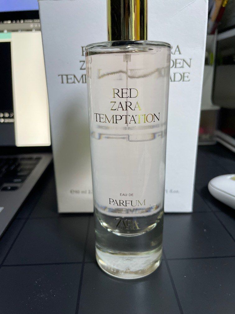 Zara Red Temptation - EDP 80mL, Beauty & Personal Care, Fragrance & Deodorants on Carousell