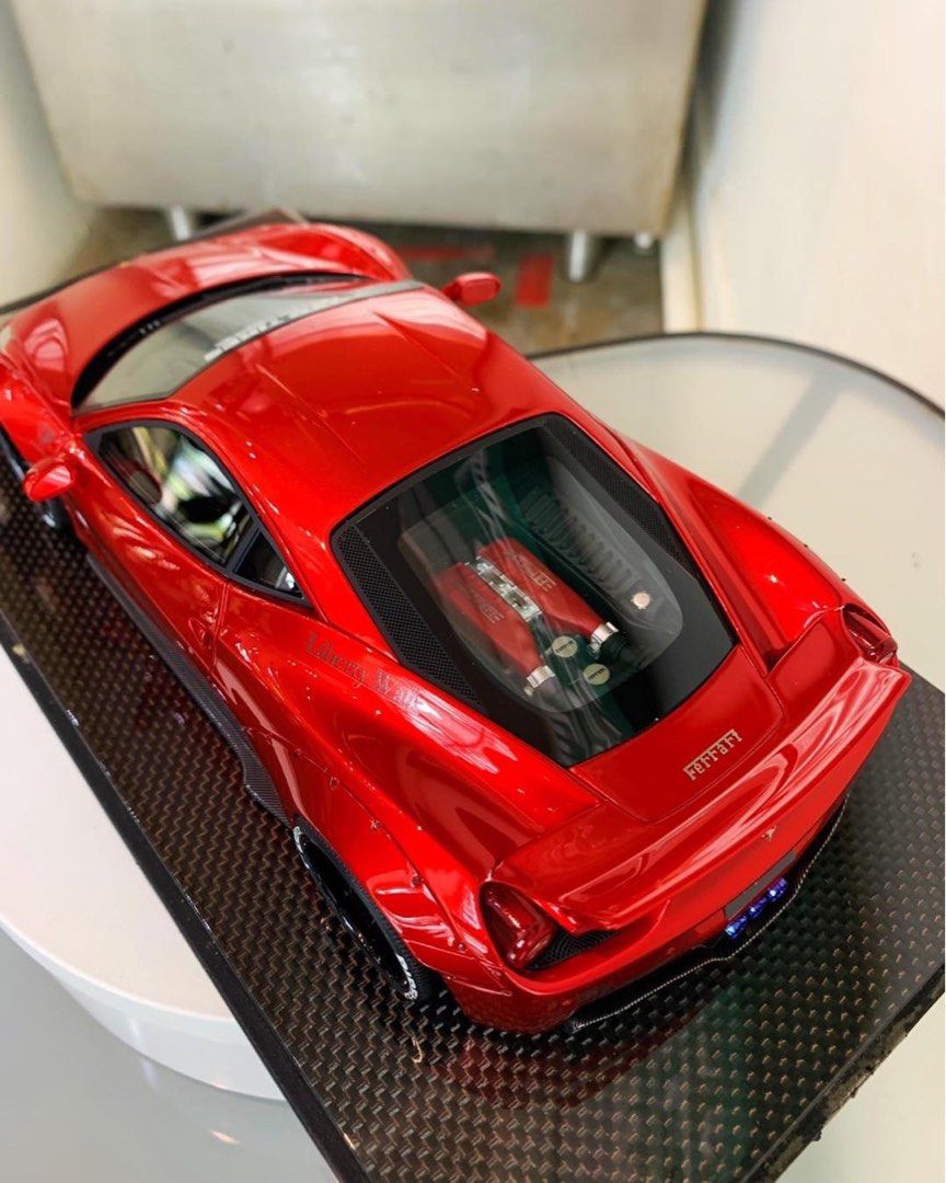 1/18 The Candy Red LBWK Ferrari 458, Hobbies & Toys, Toys & Games on ...
